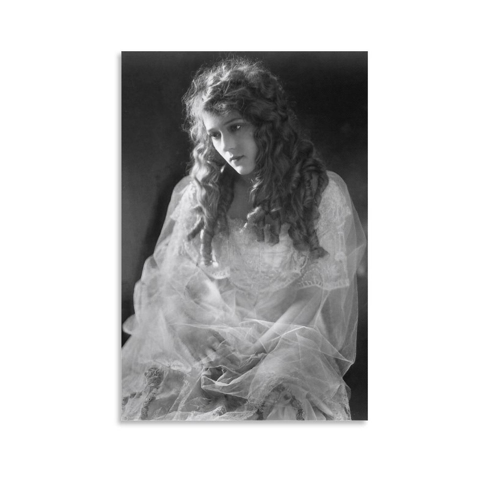 Actress Mary Pickford Hollywood Slient Film Star Print Poster (25 ...