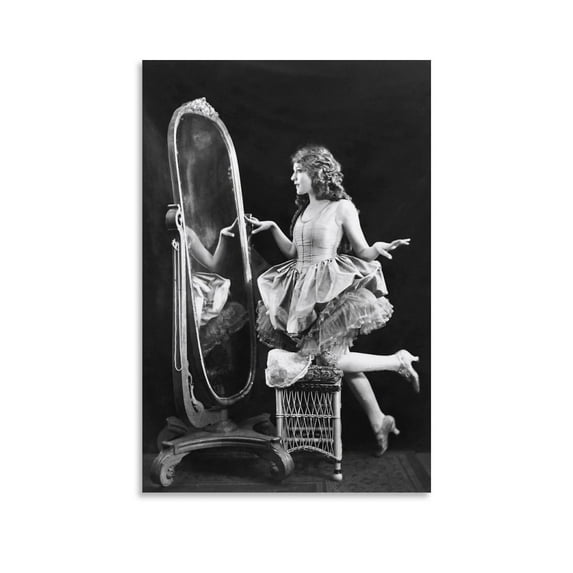 Actress Mary Pickford Hollywood Slient Film Star Print Poster (33) Wall ...