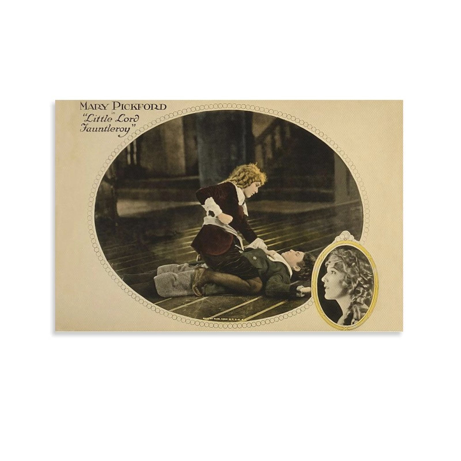 Actress Mary Pickford Hollywood Slient Film Star Print Poster (34 ...