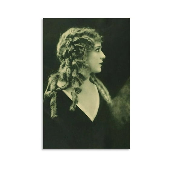 Actress Mary Pickford Hollywood Slient Film Star Print Poster (4) Wall ...