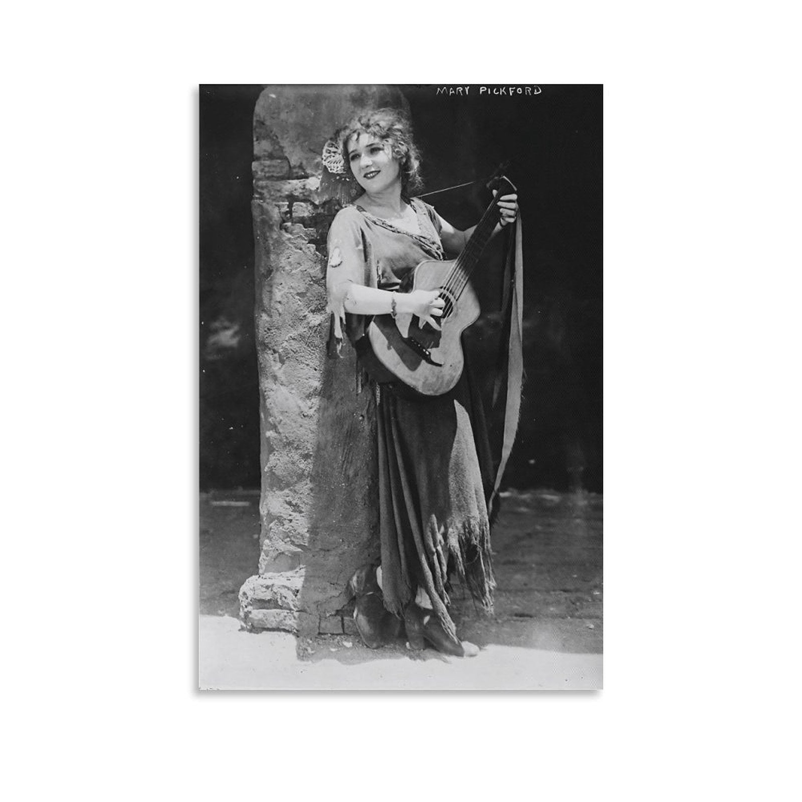 Actress Mary Pickford Hollywood Slient Film Star Print Poster (9) Gifts ...