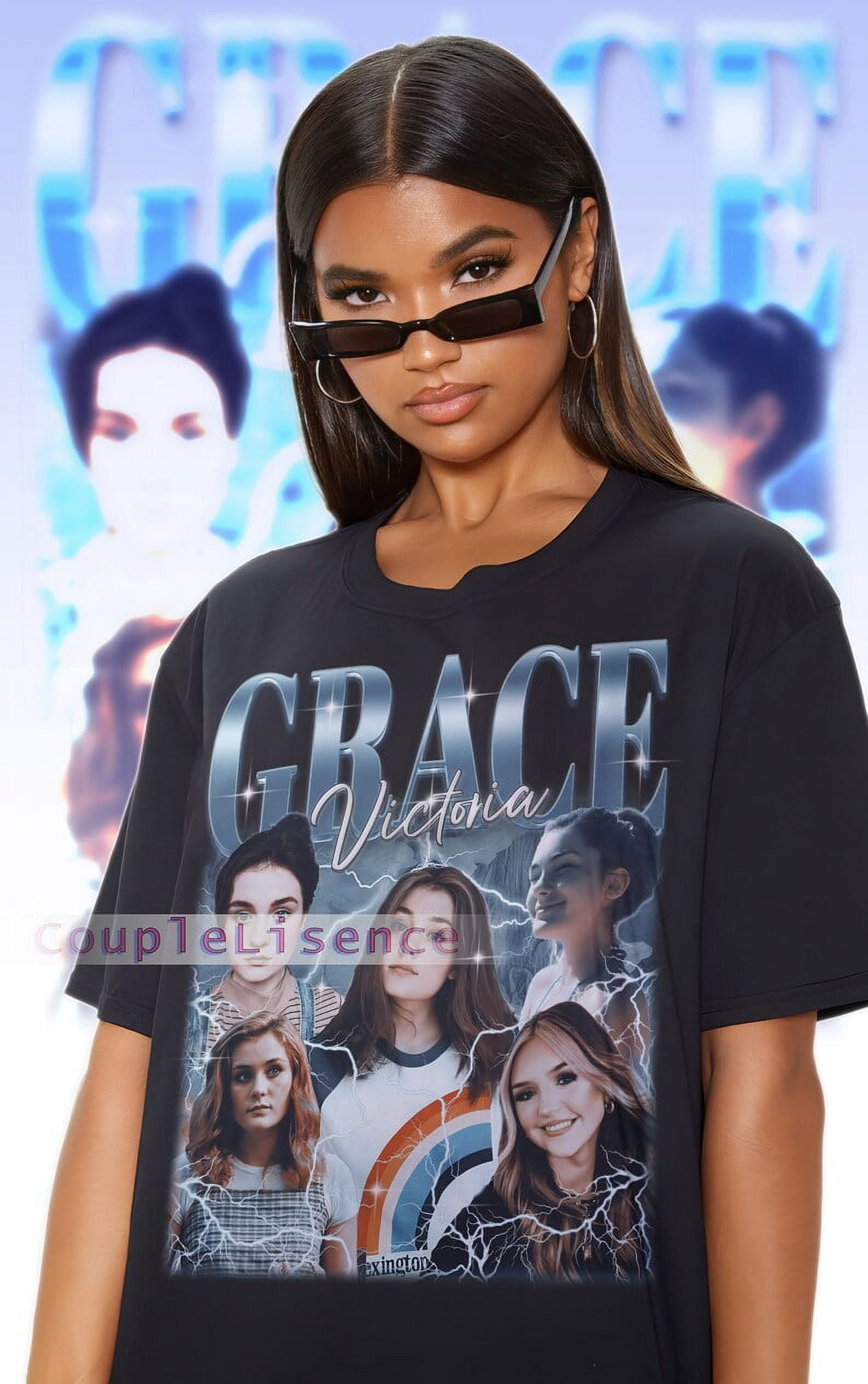 Actress Retro GRACE VICTORIA Vintage | Grace Victoria Homage Fan Tees ...