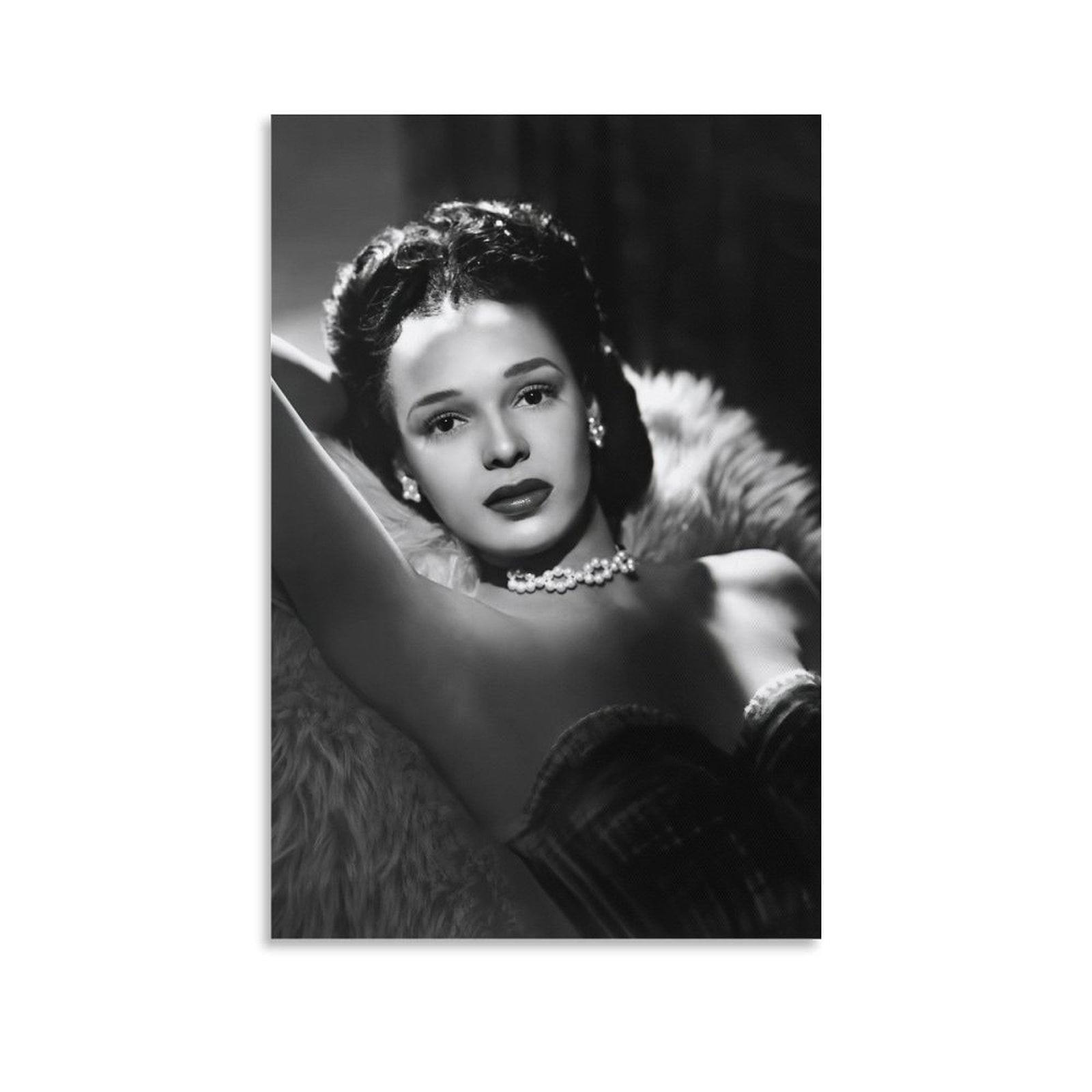 Actresses Dorothy Dandridge Retro Poster Posters Wall Art Painting ...