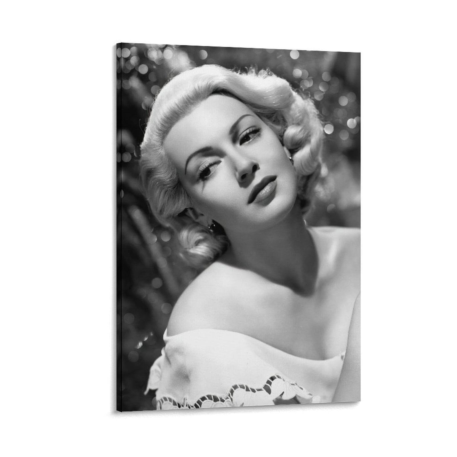 Actresses from Idaho Lana Turner Black And White Sexy Poster Poster ...
