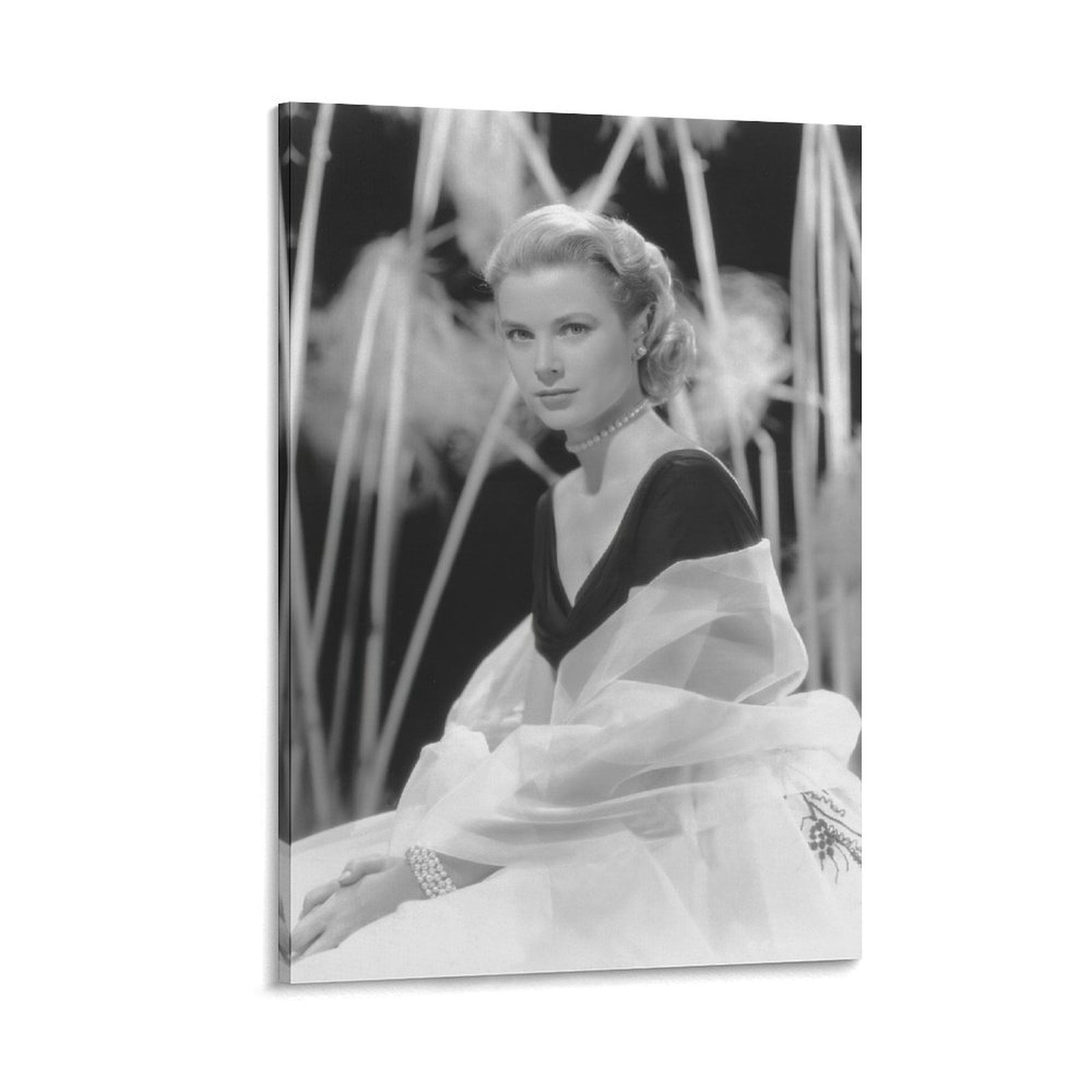 Actresses from Philadelphia Grace Kelly Black And White Poster Posters ...