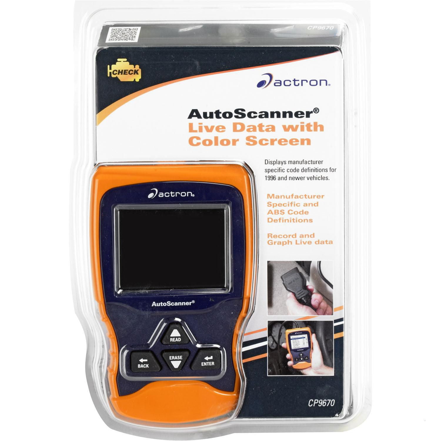 Actron CP9670 OBD II Autoscanner - Walmart.com