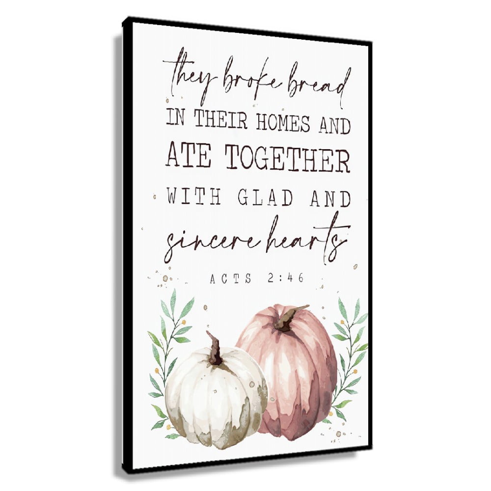 Acts 2 46 They Broke Bread in Their Homes and Ate Together Bible Verse ...