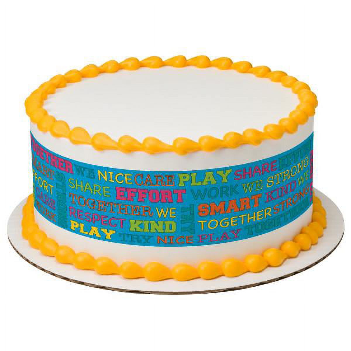 Acts Of Kindness Edible Cake Topper Image Strips - Walmart.com