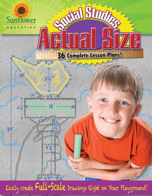 Actual Size: Actual Size-Social Studies : Easily Create Full-Scale ...