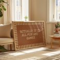Actually It Is All Fun And Games Poster, Unframed Paper Poster 8x10in ...
