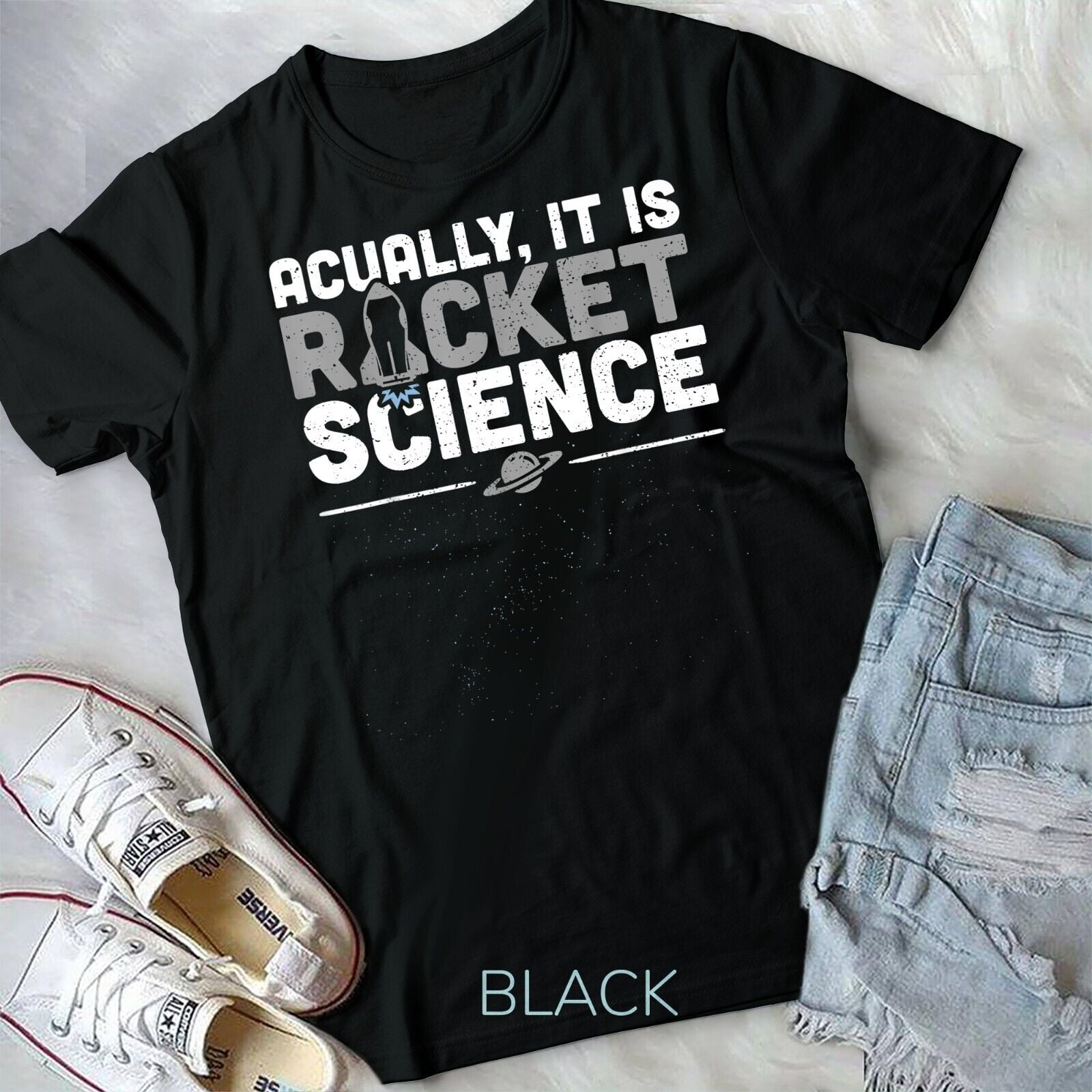 Actually It's Rocket Science - Rocket Engineer T-Shirt Unisex T-shirt ...