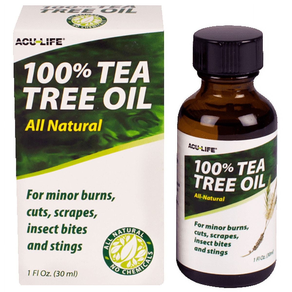 Acu-Life 100% Tea Tree Essential Oil HSA/FSA Eligible - Walmart.com