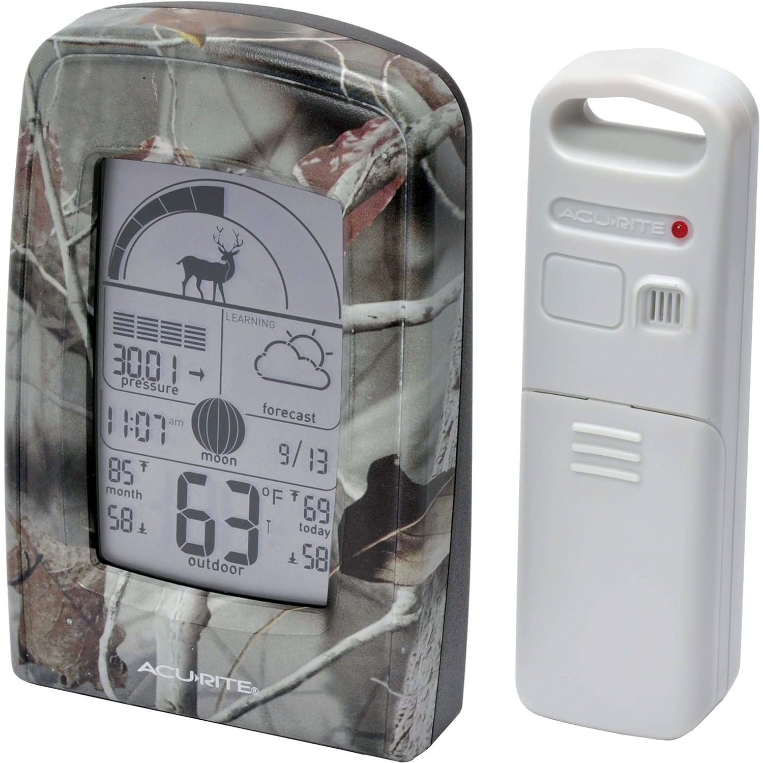 AcuRite 00250 My Backyard Weather Sportsman Forecaster Multicolor, 1. ...
