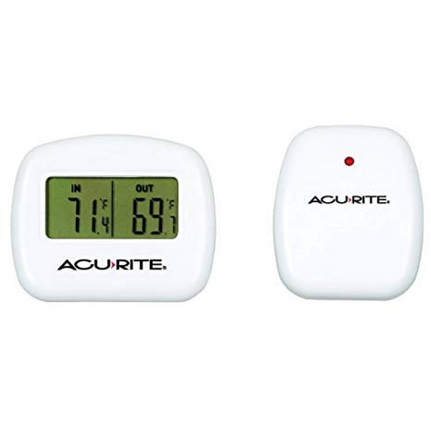 AcuRite 00782A2 Wireless Indoor/Outdoor Thermometer - Walmart Business ...