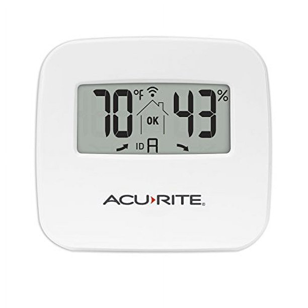 AcuRite 06044M Wireless Temperature and Humidity Monitor Sensor ...