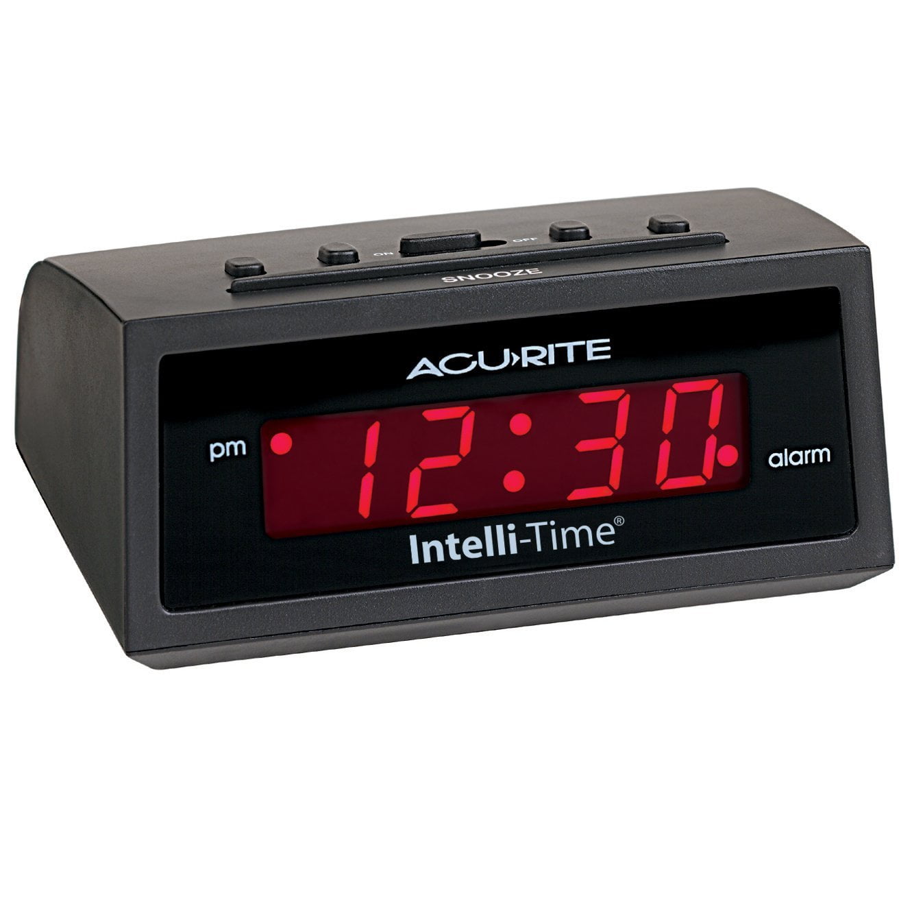 AcuRite 13002 Intelli-Time Digital Alarm Clock - Walmart.com