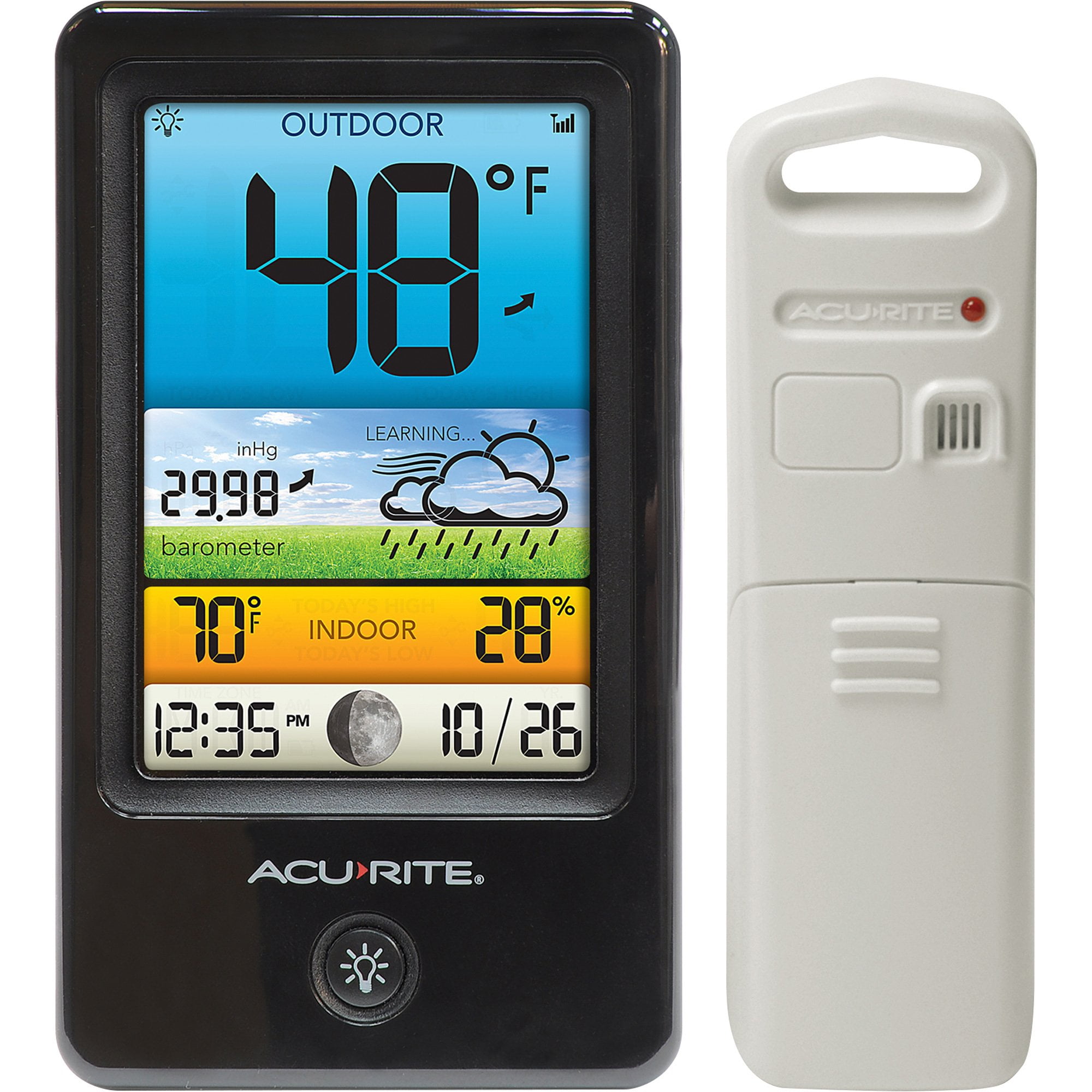 AcuRite Color Weather Station, Tabletop or Wall Mountable, Model ...