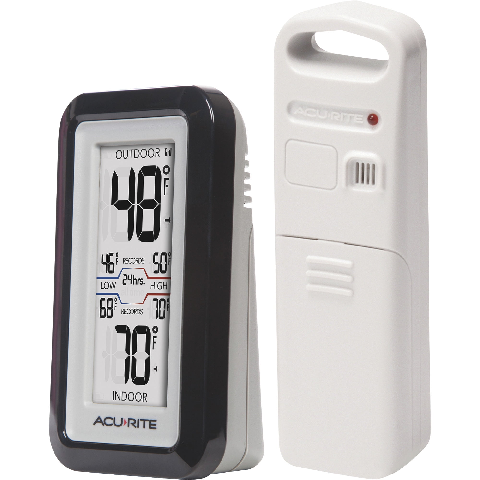 AcuRite Digital Indoor/Outdoor Thermometer - Model# 02043A1 - Walmart.com