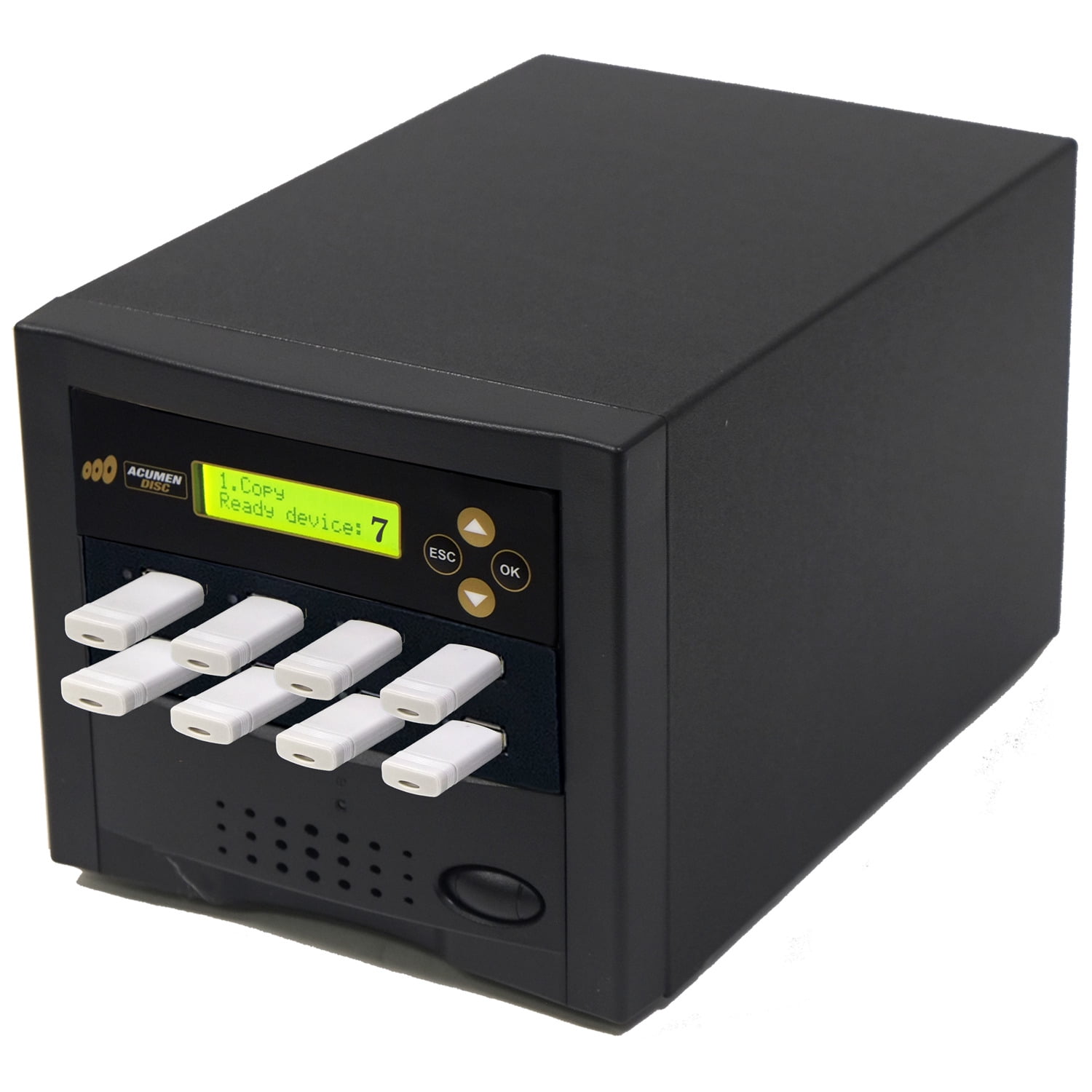 Acumen Disc 1 to 7 USB Drive Duplicator - Multiple Flash Memory Copier ...