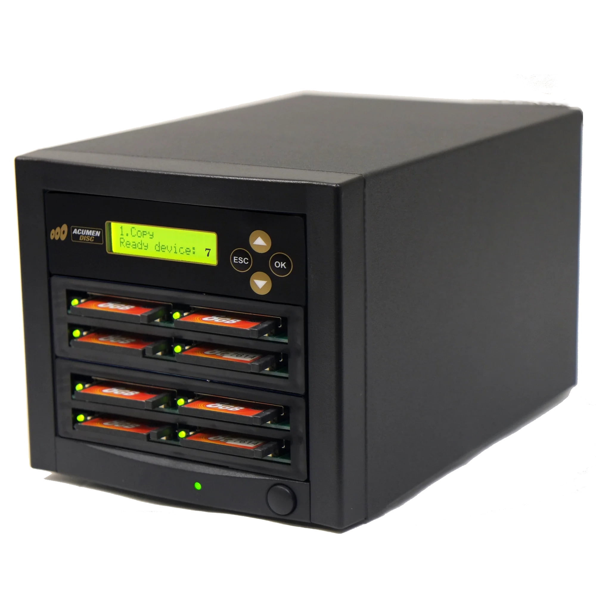 Acumen Disc 1 to 7 CF Card Duplicator - Multiple CompactFlash ...