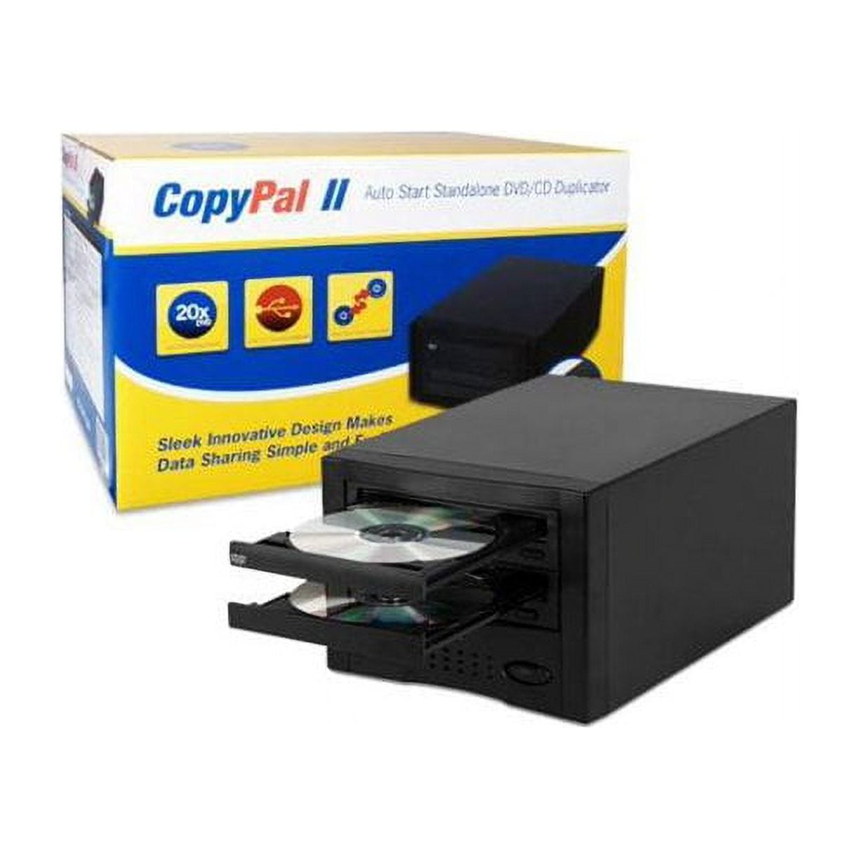 Acumen Disc CopyPal II 1 to 1 CD DVD Disc Duplicator with AutoStarter ...