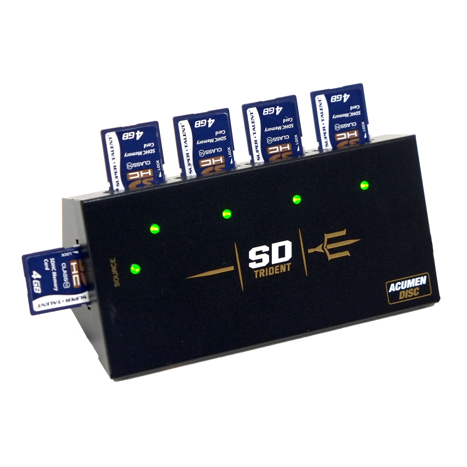 Acumen Disc SD Trident - 1 to 4 Secure Digital / TF / MicroSD Compact ...