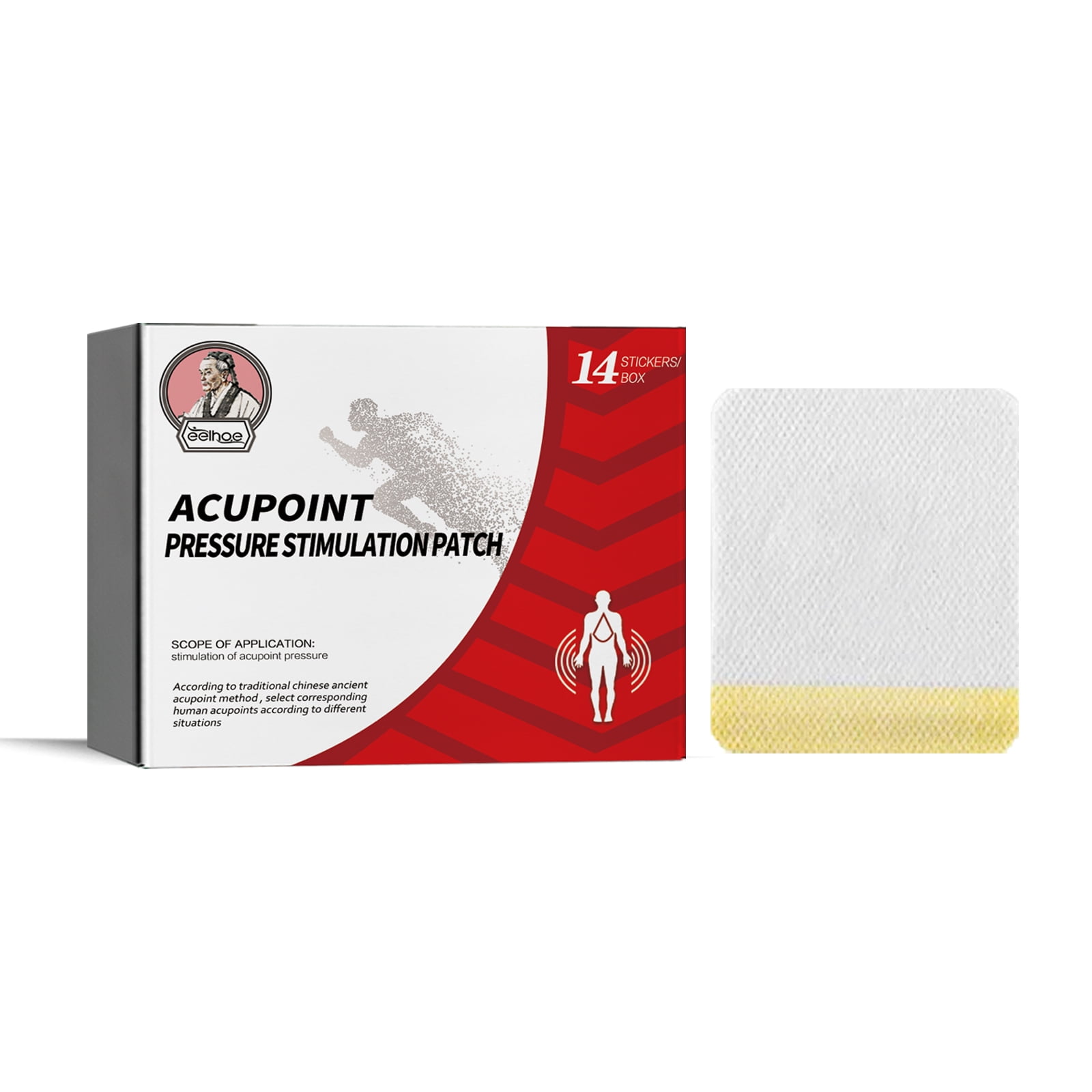 Acupoint Pressure Stimulation Patch with Astragalus - Relieve ...
