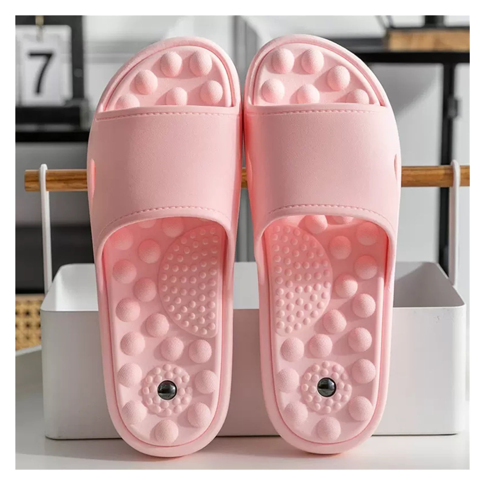 Acupressure Massage Slippers Reflexology Therapy Shoes Plantar ...