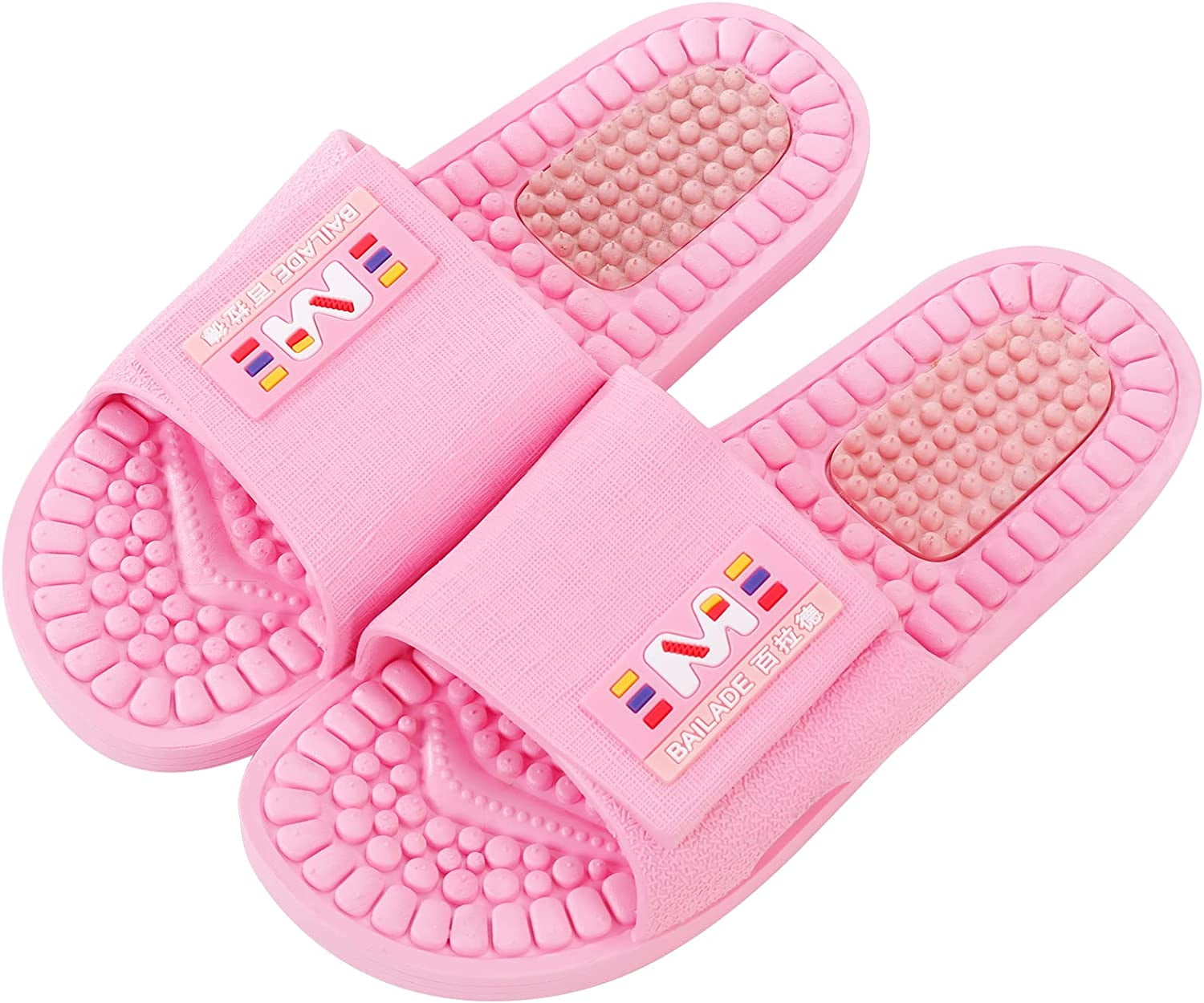 Acupressure Massage Slippers Sandals Shoes Deep Tissue Foot Massager ...