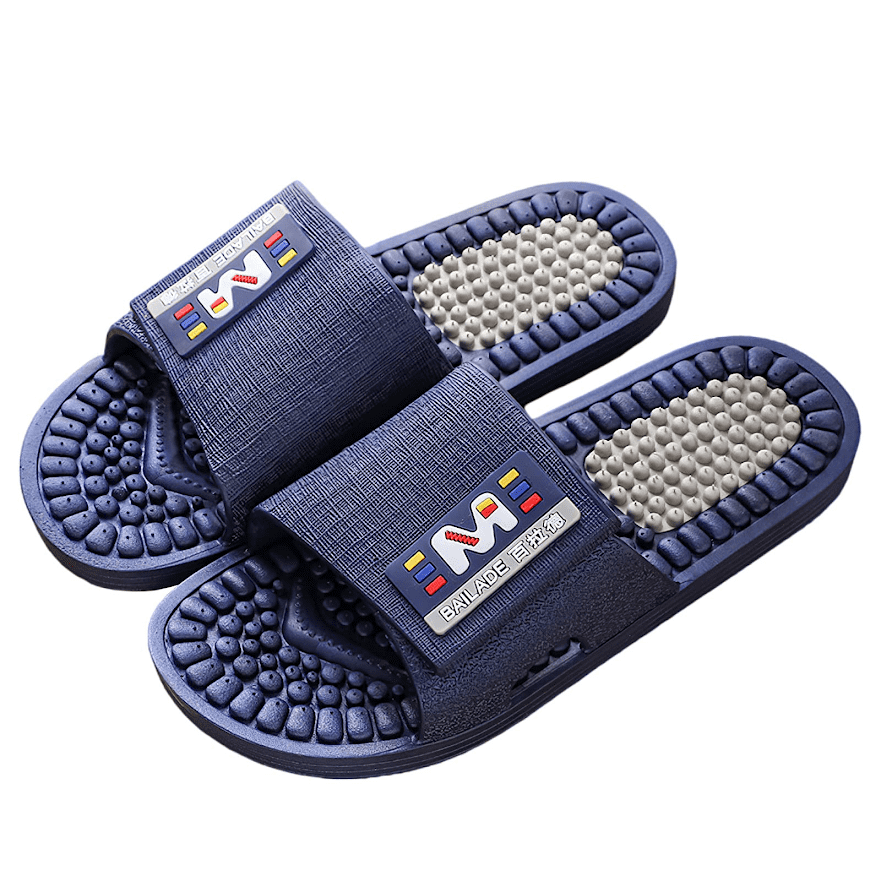 Acupressure Massage Slippers Sandals Shoes Deep Tissue Foot Massager ...