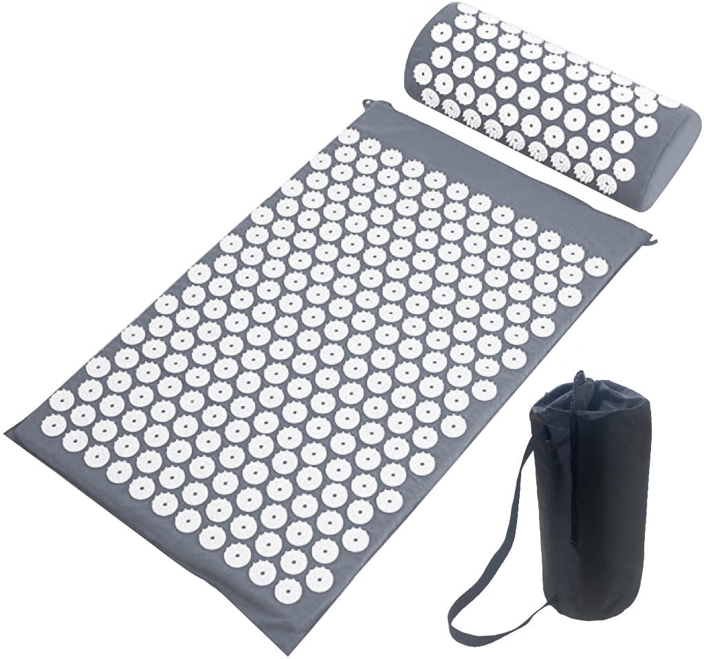 Acupressure Mat Applicator for Back Neck Needle Foot Yoga Mat with ...