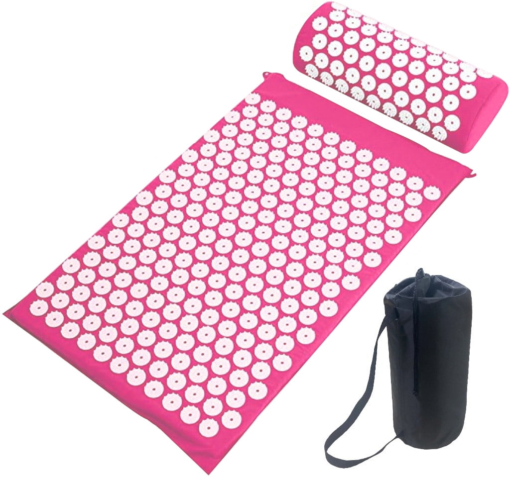Acupressure Mat Applicator for Back Neck Needle Foot Yoga Mat with ...