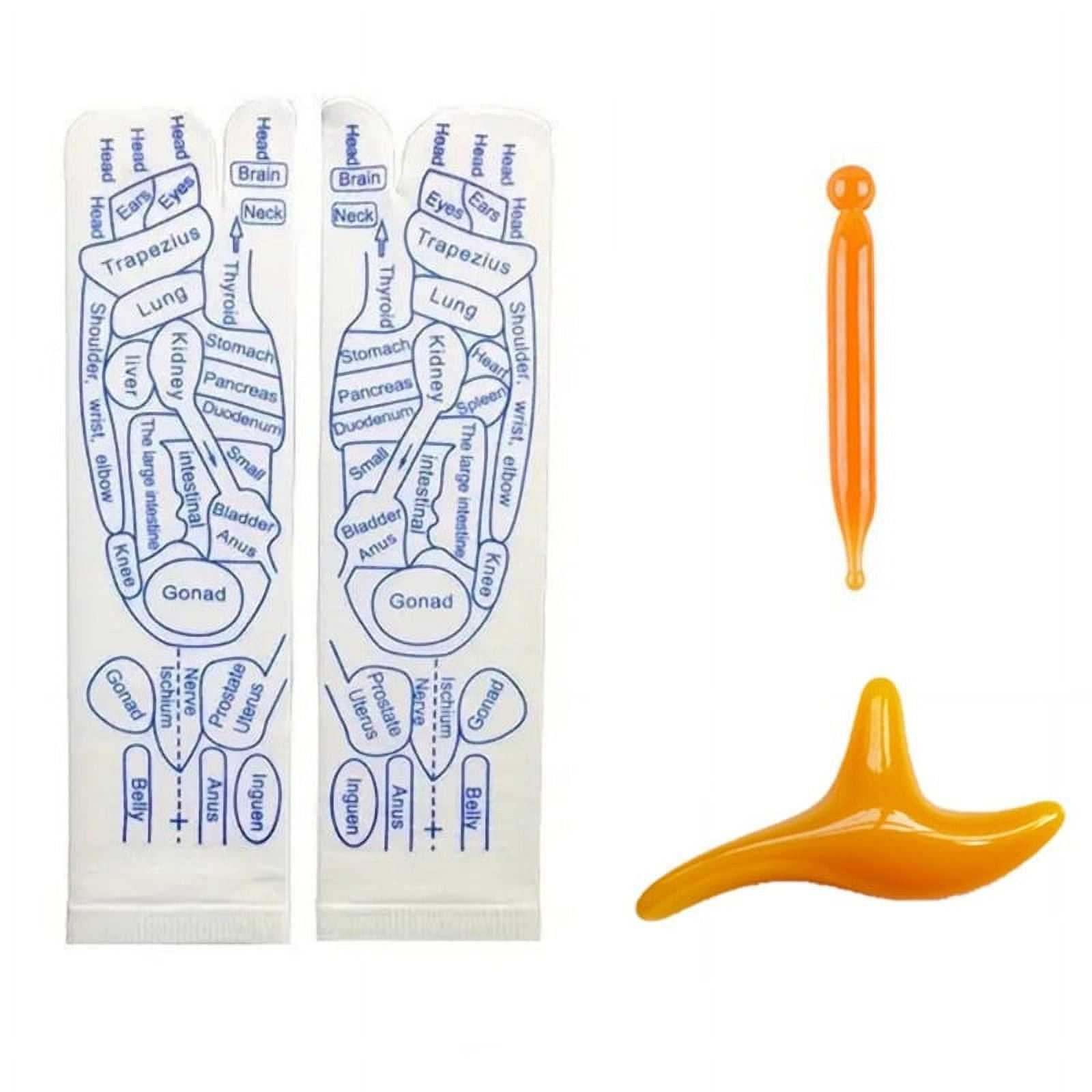 Acupressure Reflexology Socks with Tool Relieve Pressure and Promote ...