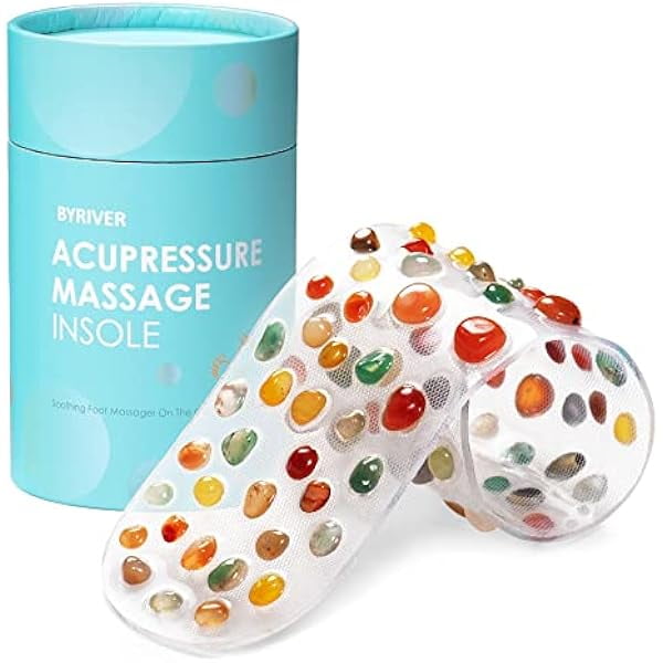 Acupuncture Massage Insole Shoes Insert for Men Women, Reflexology Foot ...