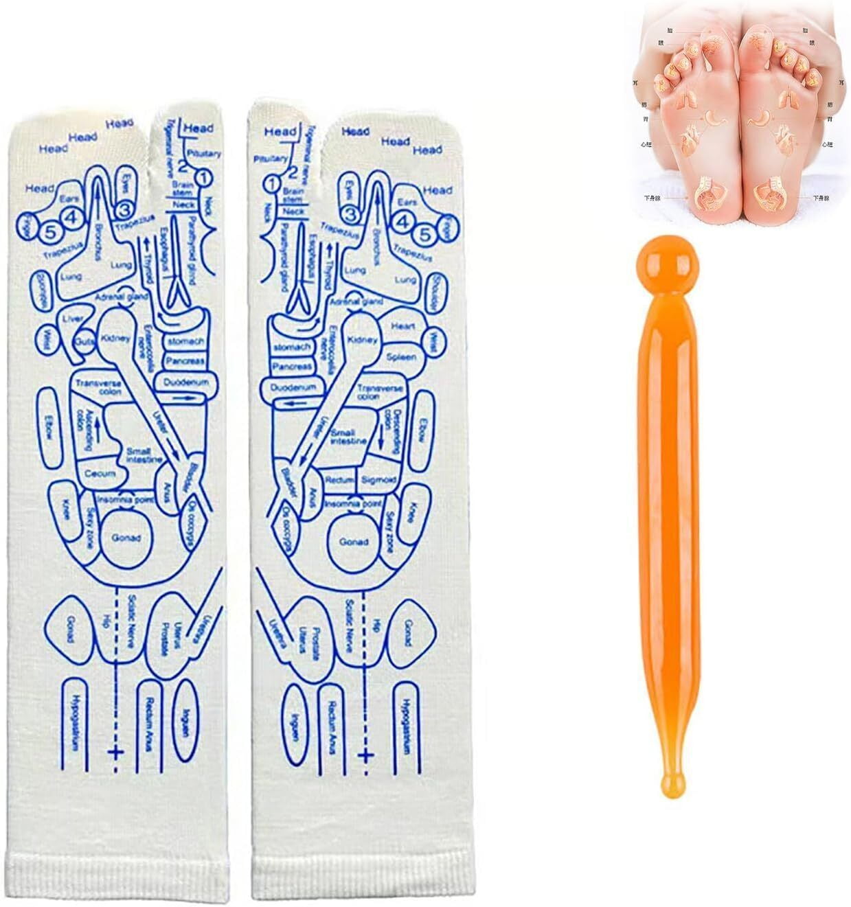 Acupuncture Reflexology Socks, Acupressure Reflexology Socks For Men ...