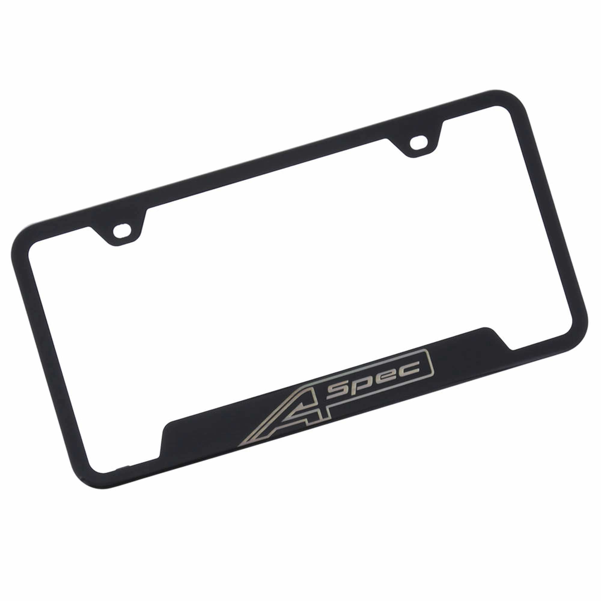 Acura A-Spec License Plate Frame (Black) - Walmart.com