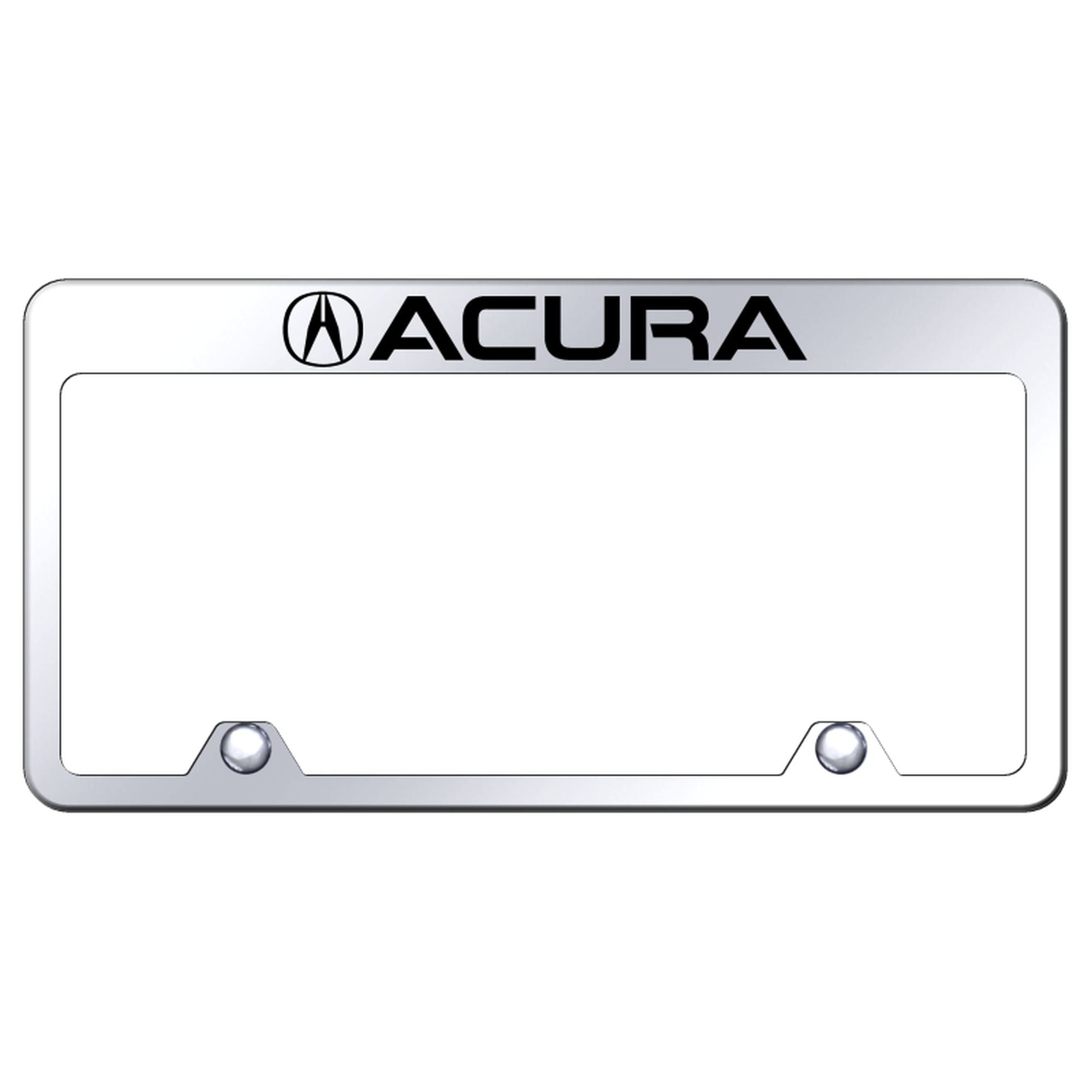 Acura Laser Etched Logo Stainless Steel Truck License Plate Frame ...