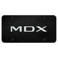 Acura MDX Laser Etched Logo License Plate (Black) - Walmart.com
