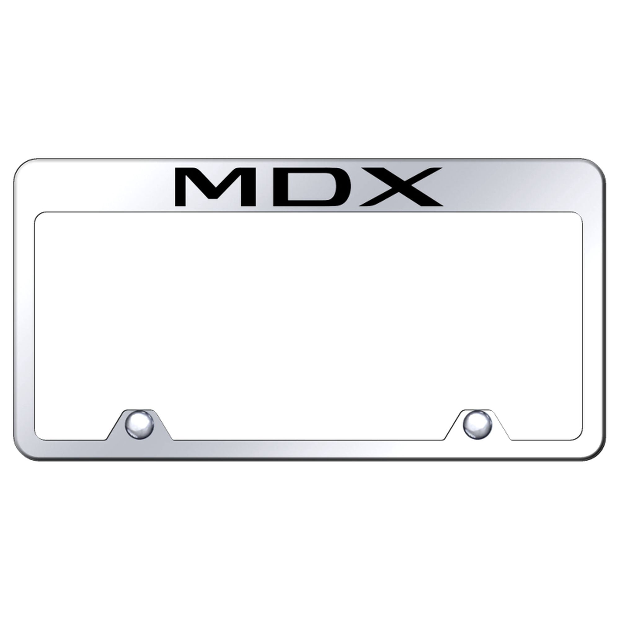 Acura MDX Laser Etched Logo Stainless Steel Truck License Plate Frame ...
