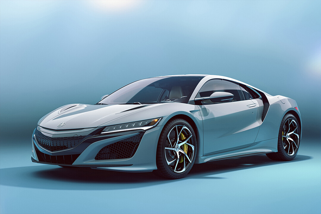 Acura NSX Sport Automobile Car Art Home Decor - 20x30 Inch Laminated ...