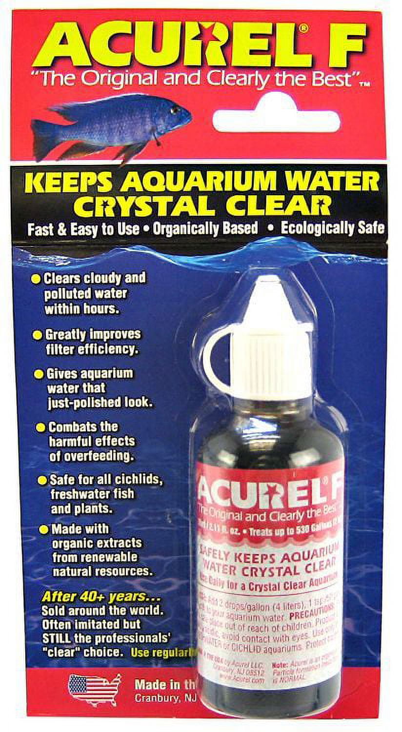 Acurel F Aquarium Clarifier [Aquarium, Water Conditioners] 50 mL ...