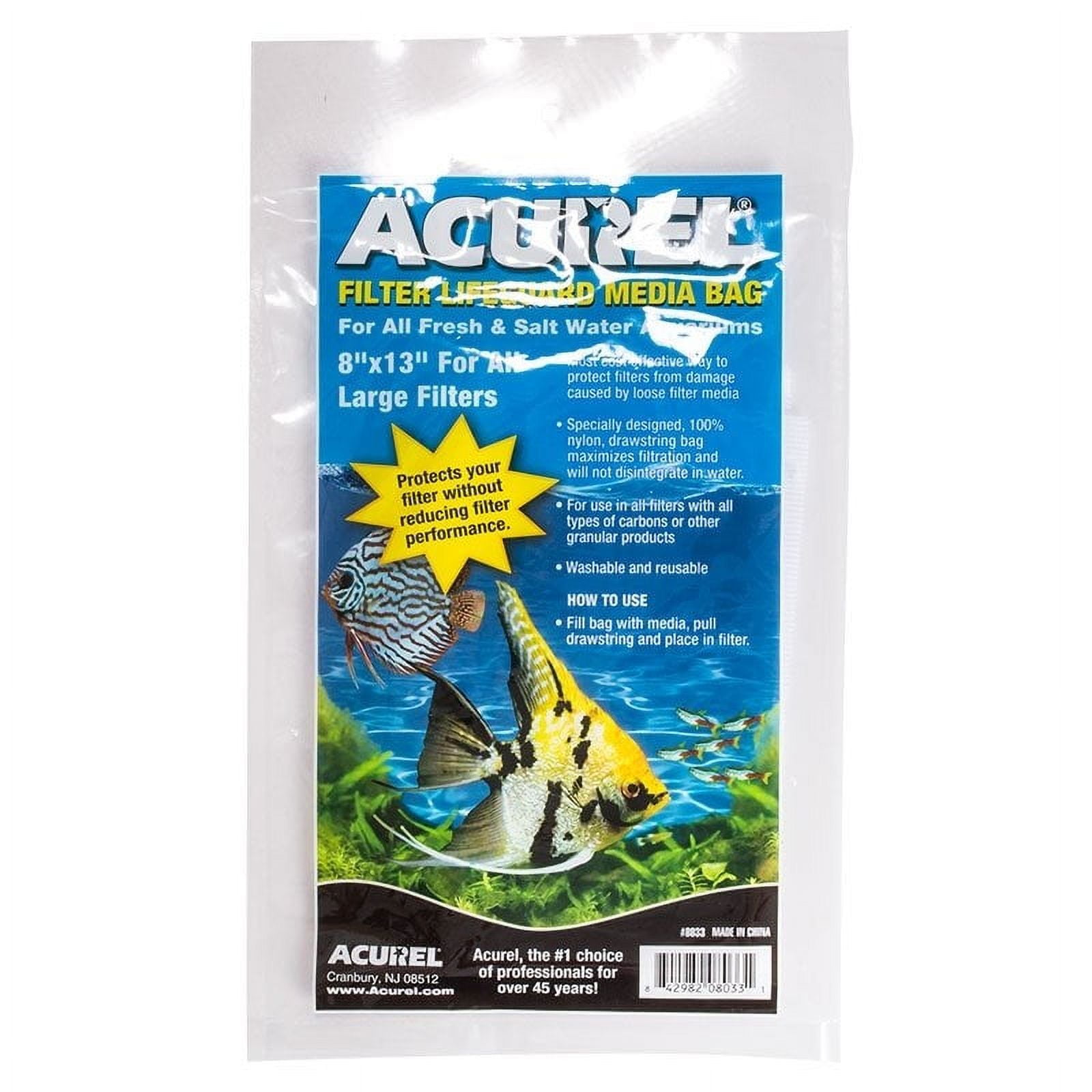 Acurel Filter Lifeguard Media Bag [Aquarium Media Bags and Sleeves ...
