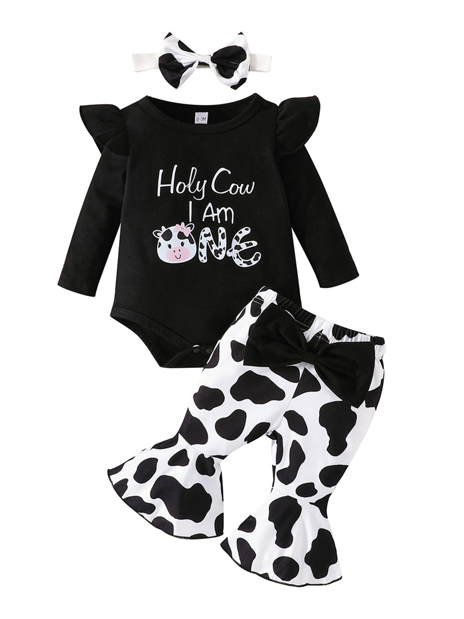 Acuteok Baby Girls 3Pcs Fall Clothes Set Birthday Outfits Letter Cow ... Acuteok Baby Girls 3Pcs Fall Clothes Set Birthday Outfits Letter Cow ...