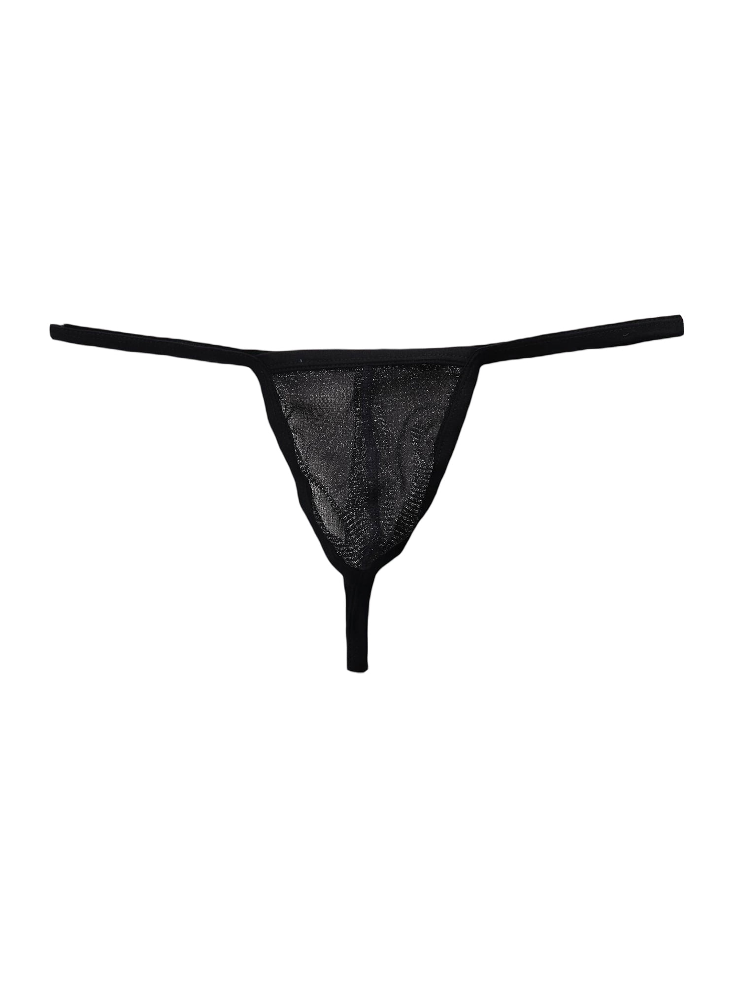 Acuteok Men’s Mesh T-Back Thongs Comfortable Low Rise G-String Briefs ...