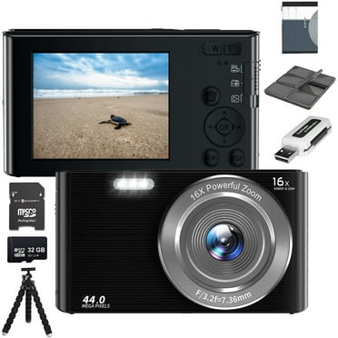 HHD Digital Camera 64MP 4K Vlogging Camera for Photography with 18x ...