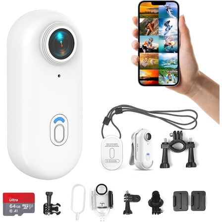 "GoPro Hero9 Black Action Camera with 23.6MP Sensor, 5K30 Video, 20MP ...
