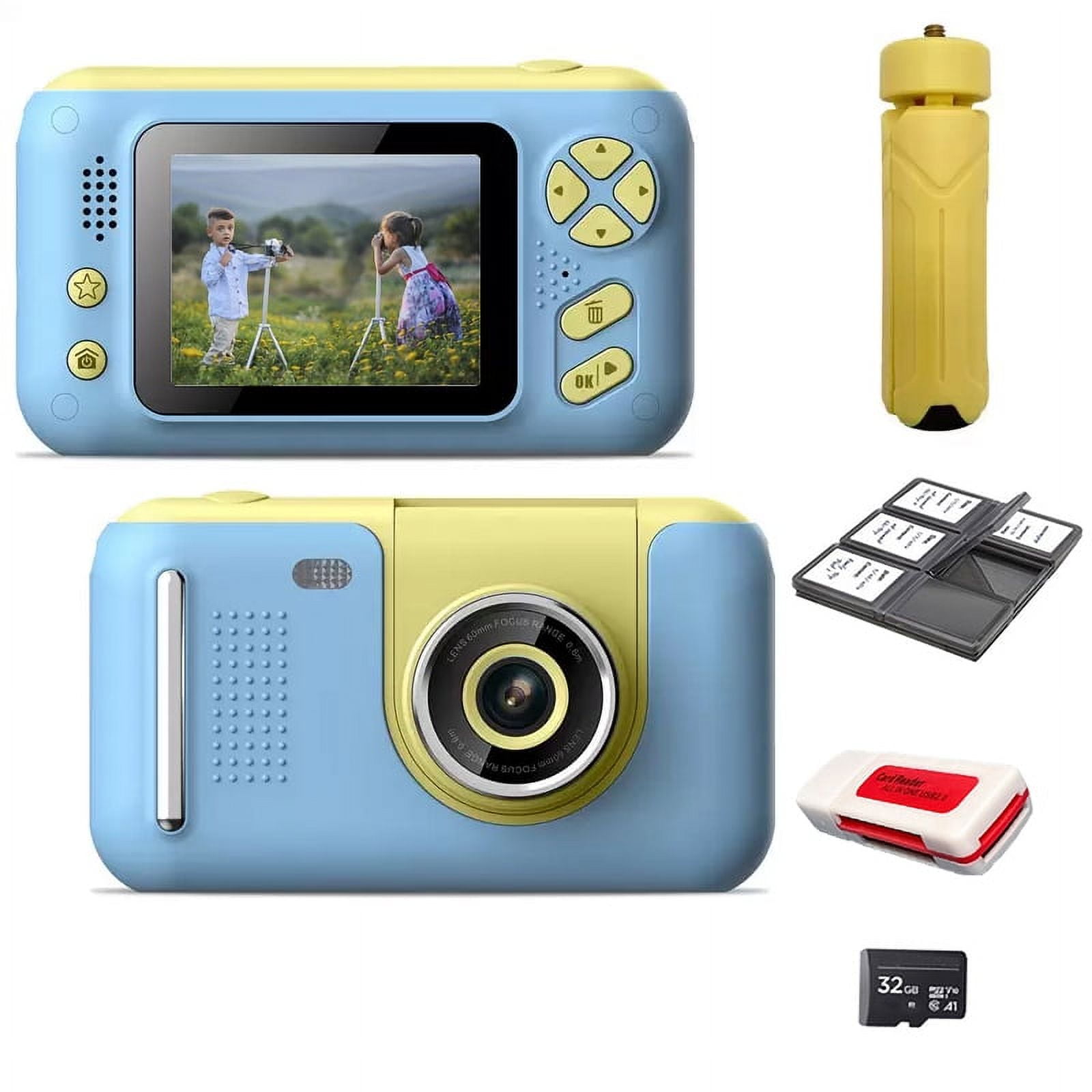 Acuvar Full 1080P Kids Selfie Flip Lens HD Digital Photo & Video ...