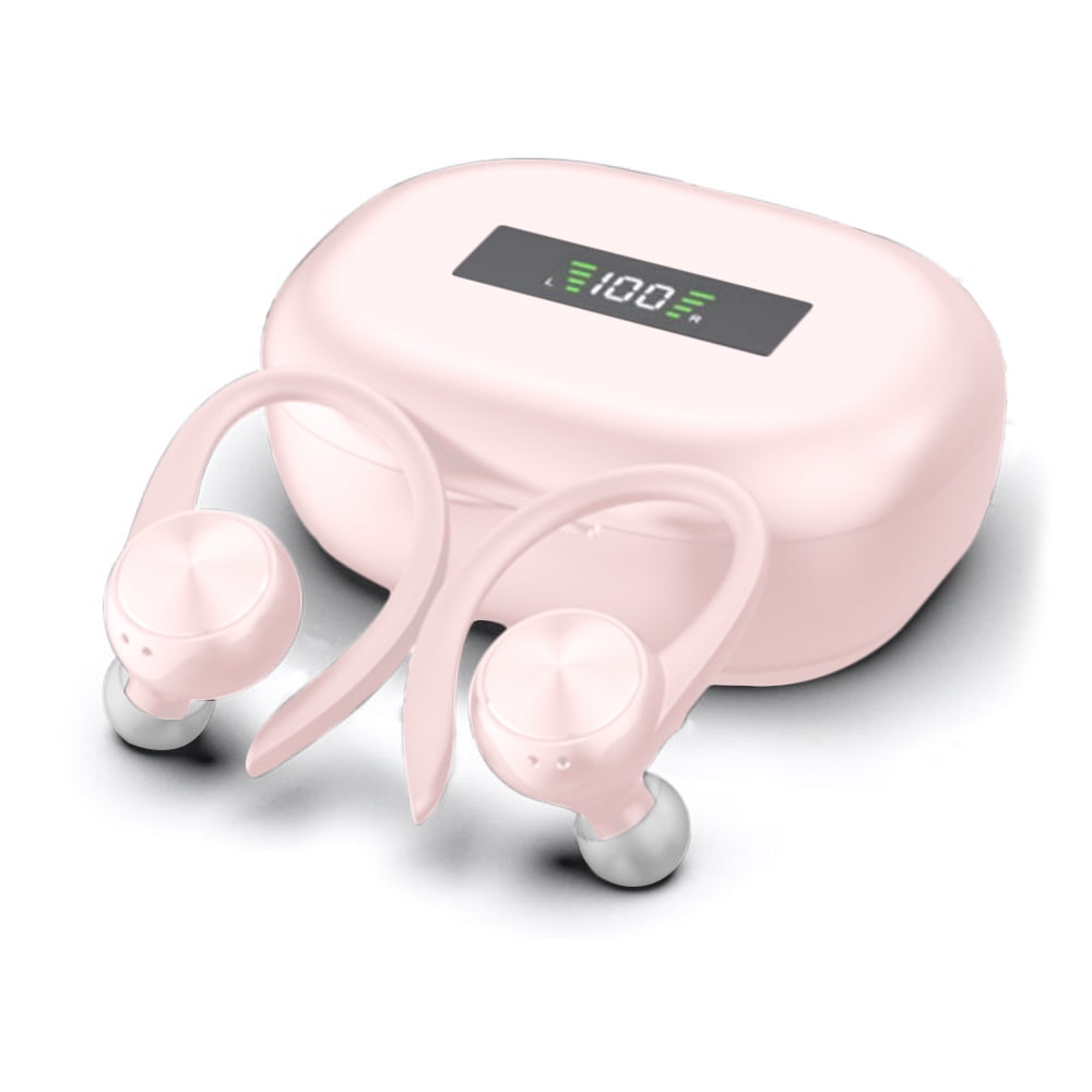 Acuvar Wireless Bluetooth 5.0 Earbuds, LCD Display, 48h USB Charging ...