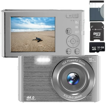 Digital Camera Mini Pocket Camera 18MP 2.7 Inch LCD Screen 8x Zoom ...
