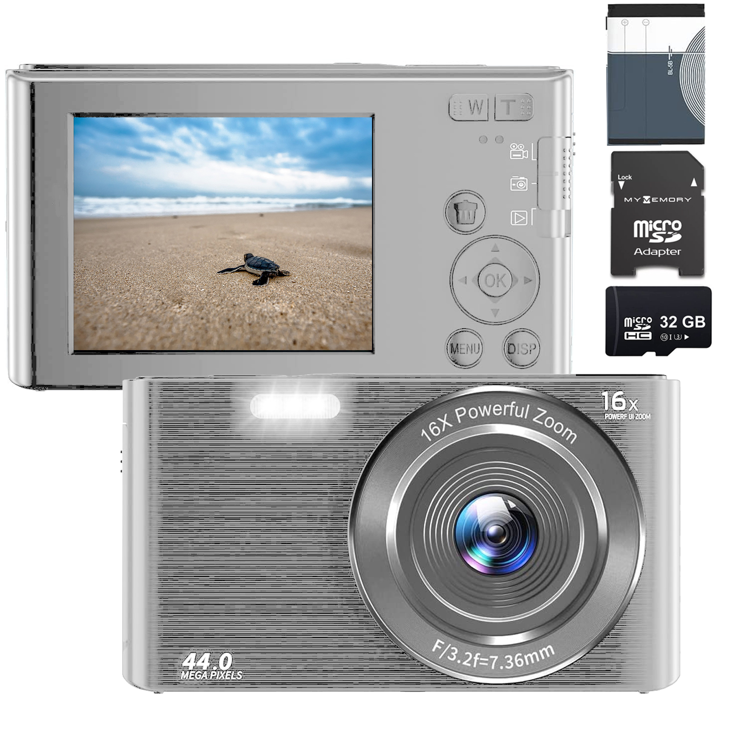 DSC-WX350/B Point and Shoot Digital Still Camera - Walmart.com